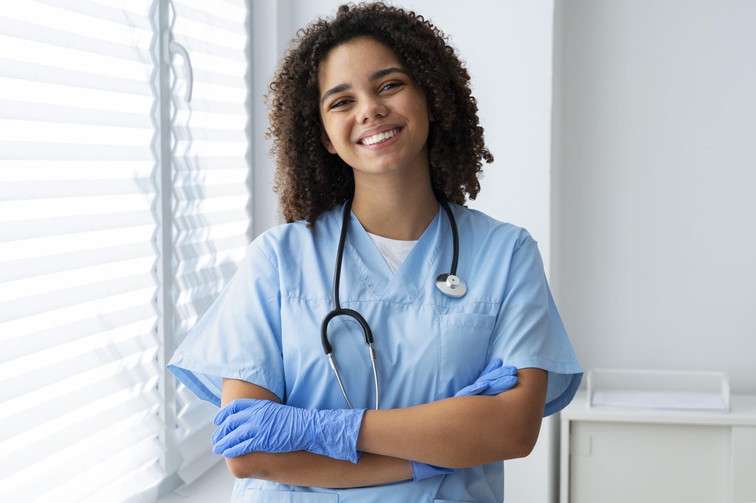 Black-nurse-their-workspace | Vigilant Software