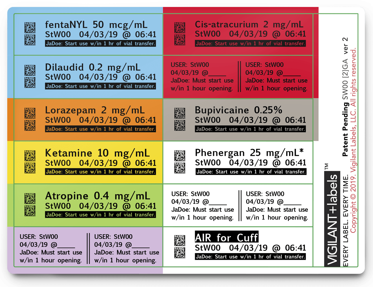 Web Labels_General A_w PrefilledStringes | Vigilant Software